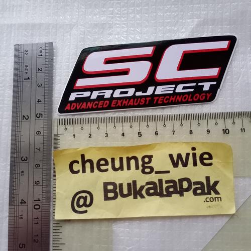 Jual Stiker- Sticker Logo SC Project Advanced Exhaust Technology - Kab ...