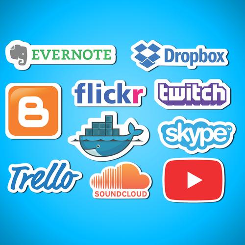 Jual Stiker/Sticker Internet Logo untuk Laptop, Mobil, Koper, dll ...