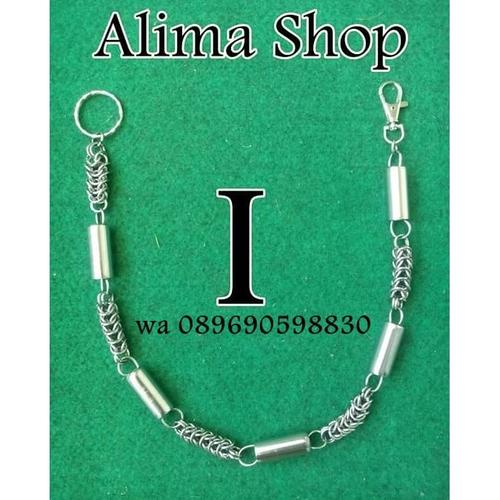 Jual Rantai Dompet Pria Model I / Tali Dompet Logam / Rantai Dompet ...