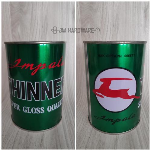 Jual Thinner Impala 1 ltr / tiner 1L pengencer cat - Jakarta Selatan - Jm hardware | Tokopedia