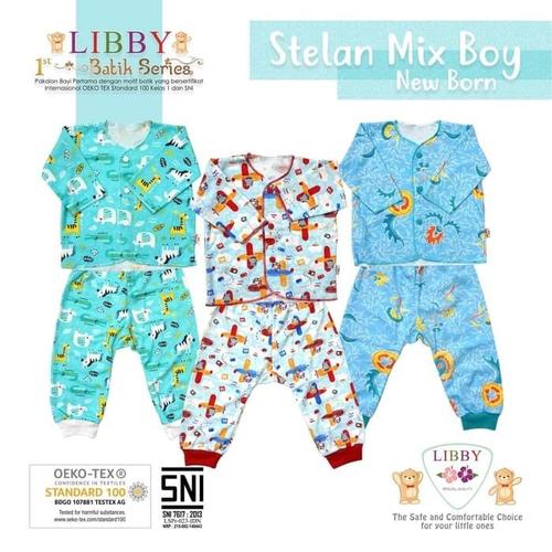 Jual LIBBY BATIK SERIES SETELAN NEW BORN BAJU PANJANG - Biru - Kota Malang - Hompila Baby Shop ...