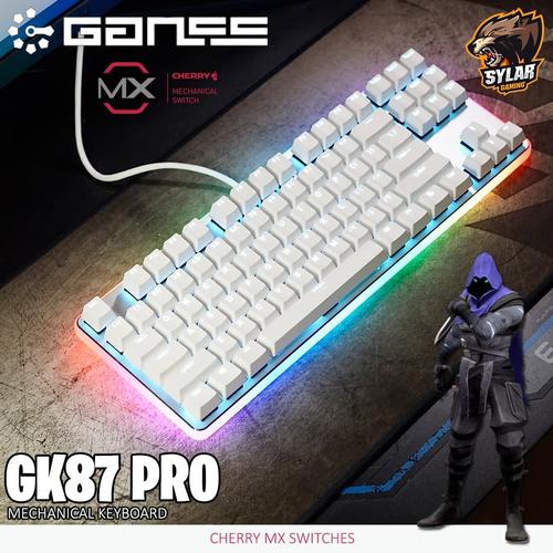 Jual GANSS GK-87 Pro TKL RGB Underglow Cherry MX Mechanical Keyboard ...