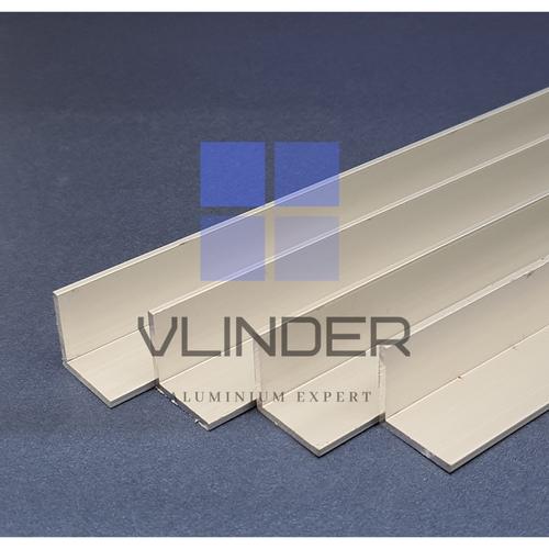 Jual Siku Aluminium 20 x 20 mm, t. 2 mm - Silver, 1 m - Kab. Tangerang ...