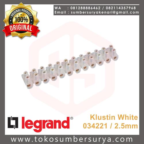 Jual Klustin Legrand White 034221 / Krustin Legrand Putih Ukuran 2.5mm ...