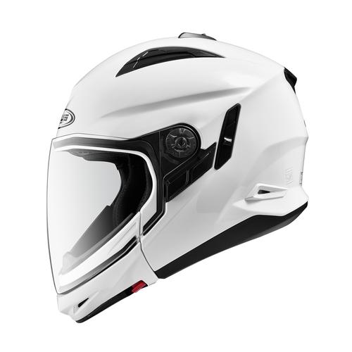 Promo ZEUS ZS 613C WHITE MODULAR DOUBLE VISOR - M, BASIC Cicil 0% 3x ...