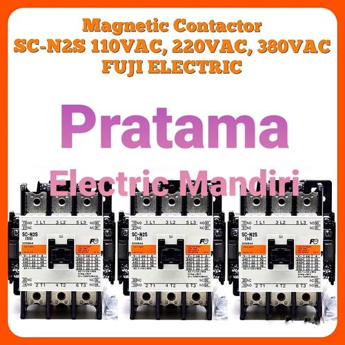 Jual FUJI ELECTRIC Magnetic Contactor Kontaktor SC-N2S 110VAC 220VAC 380VAC - 380VAC - Jakarta ...
