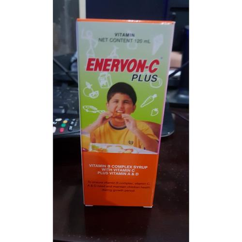 Jual ENERVON C PLUS SYRUP 120 ML, MULTIVITAMIN ANAK - Kota Makassar ...