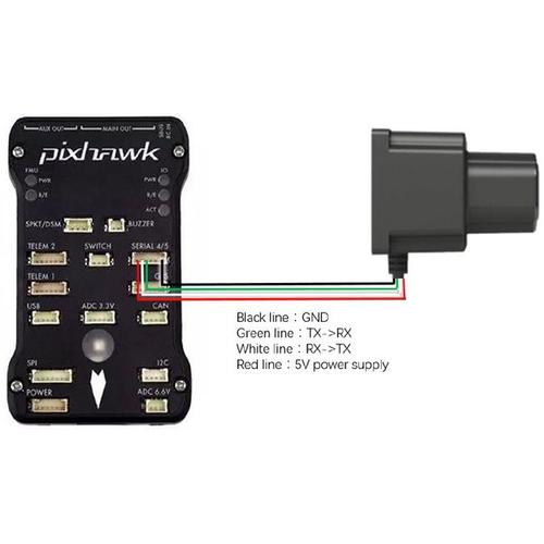Jual Benewake TF02 LIDAR Sensor Jarak TOF for drone PIXHAWK APM UART ...