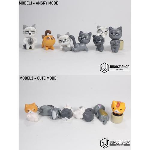 Jual MINIATUR HEWAN KUCING BERWANA MODEL 02 - FIGURE MAKET MAINAN ...