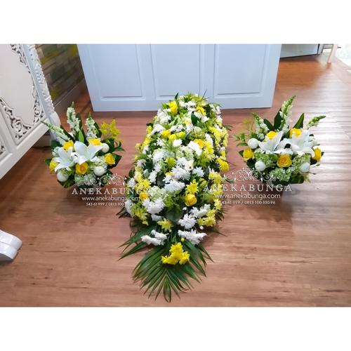 Jual Bunga Tutup Peti Kubur Mati Duka Cita Coffin Condolences Flower ...
