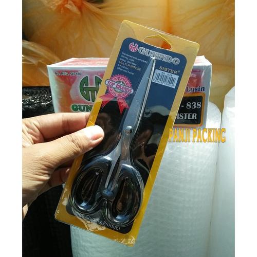 Jual GUNTING SEDANG GUNINDO SISTER SCISSOR UKURAN MENENGAH KUAT TAJAM ...