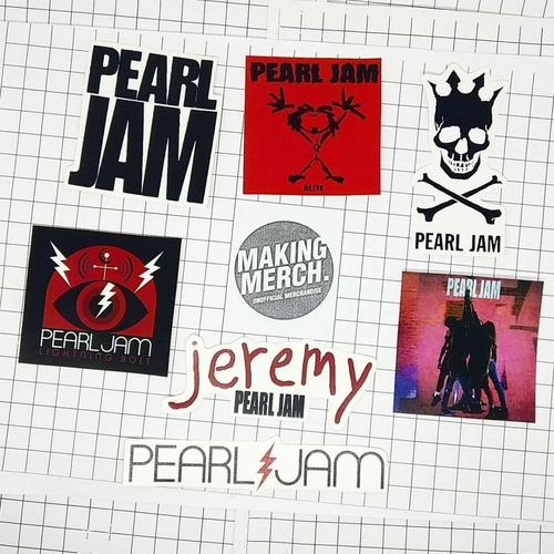 Jual STICKER VINIL MUSIK BAND PEARL JAM - Kab. Malang - MakingMerch ...
