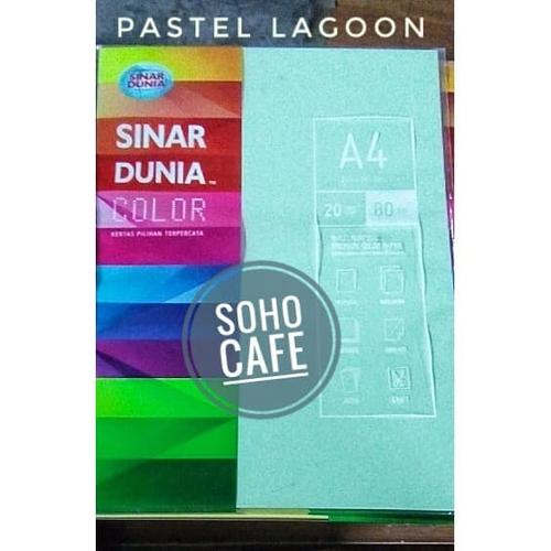 Jual HVS Warna A4 80G Spectra SINAR DUNIA (PASTEL LAGOON) - Kota Medan ...