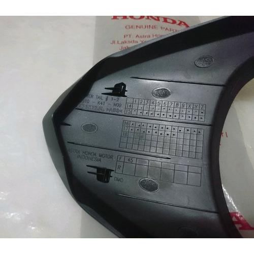 Jual cover tail sambungan body belakang supra x 125 FI K41 hitam doff ...