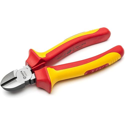 Jual TANG POTONG 70232 VDE INSULATED DIAGONAL PLIERS 6" SATA - Jakarta ...