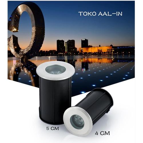 Jual Lampu lantai/ Lampu dinding/ Lampu tanam LED 1W underground light ...