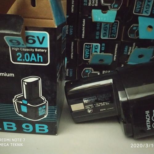 Jual Hitachi EB-9B Battery 9.6V 2.0Ah For WH8DB2, WH8DC2, WH8DH ...