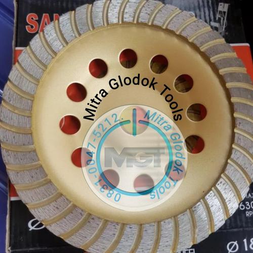 Jual Batu Gerinda Diamond Mangkok SANDS 7 Inch Turbo Mata gerinda ...