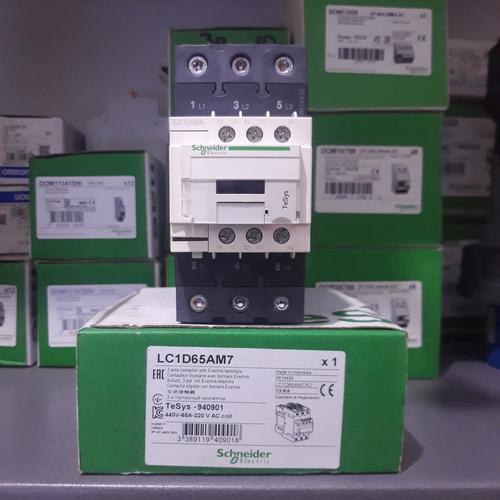 Jual CONTACTOR SCHNEIDER LC1D65M7 3KUTUB 1NO 1NC AC3 30KW 220V ...