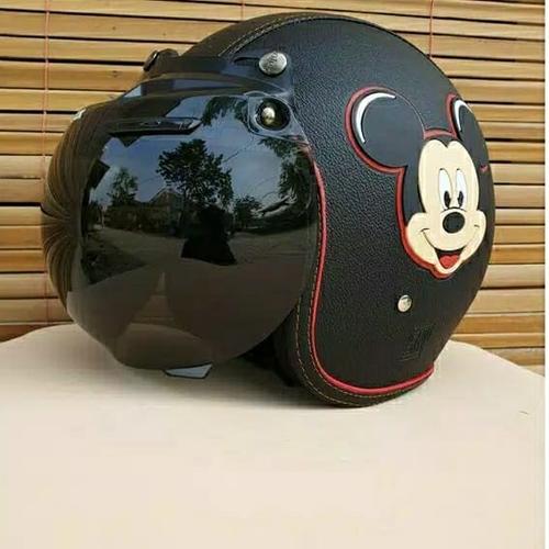 Jual HELM BOGO KARAKTER MICKEY MOUSE HITAM - Kab. Tangerang - mandiri ...
