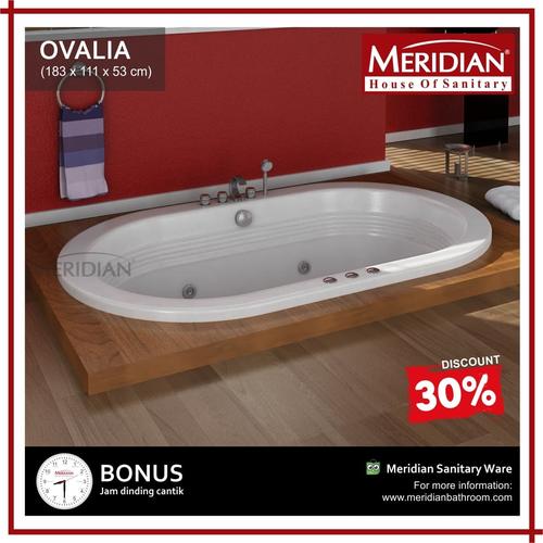 Jual Bathtub Akrilik MERIDIAN Ovalia - Jakarta Barat - Meridian ...