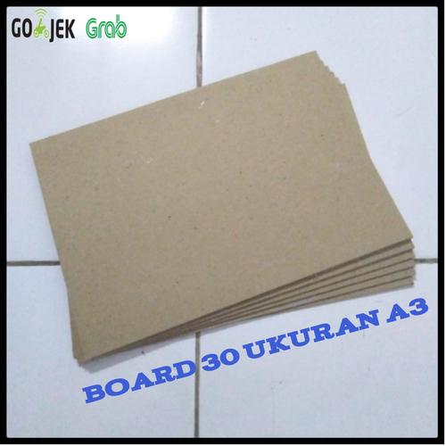 Jual Kertas Karton Board 30 Ukuran A3 - Isi 10 Lembar - Jakarta Pusat ...
