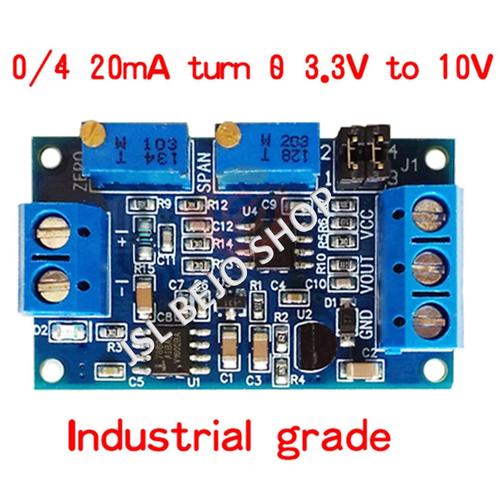 Jual Konverter Analog Sensor Converter Modul 0/4-20ma Ke 0-2,5/3.3 /5 ...