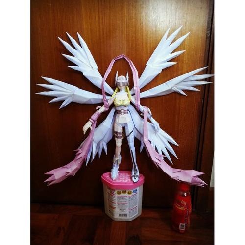 Jual DIY Papercraft Pola Digimon Angewomon - Kota Bandung ...