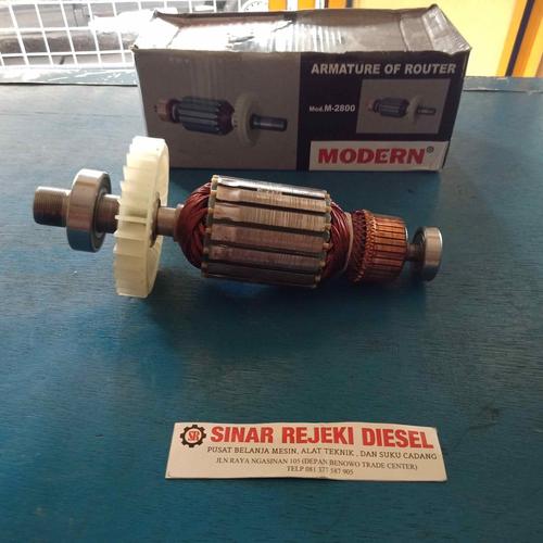 Jual Armature Angker Mesin Router Modern M2800 M 2800 - Kab. Gresik ...
