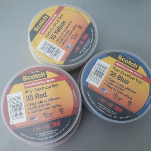 Jual 3M Scotch 35 (Aneka Warna) - Kuning - Kab. Bekasi - Gudang Isolasi ...