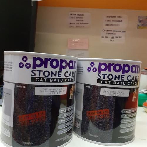 Jual Cat Batu Candi Propan Stone Care Black Dof SC-70 , SC-71 1 Kg ...