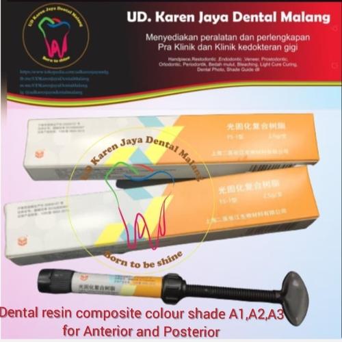 Jual HQ dental resin composite warna shade A1,A2,A3 Anterior dan ...