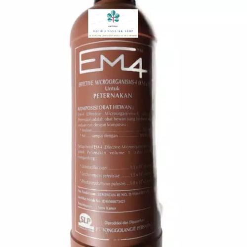 Jual EM4 Ternak 1L Probiotik MicroOrganisme EM4 Coklat - Kab ...