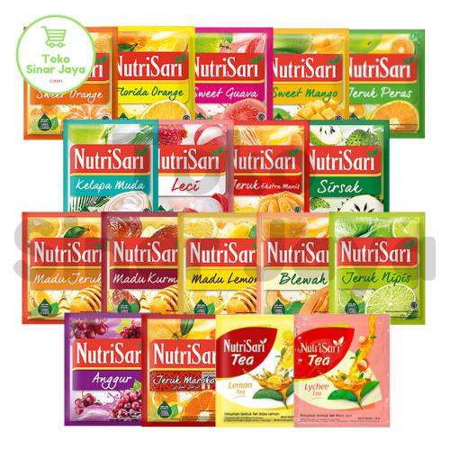 Jual Nutrisari Sachet All Variant (10 sachet x 14g) - Jeruk Nipis ...