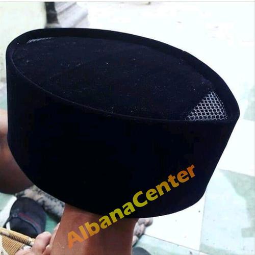 Jual Peci / Songkok / Kopiah Hitam Polos AC - Tinggi 9 - AC SIZE NO 1 - Kota Bekasi - Albana ...