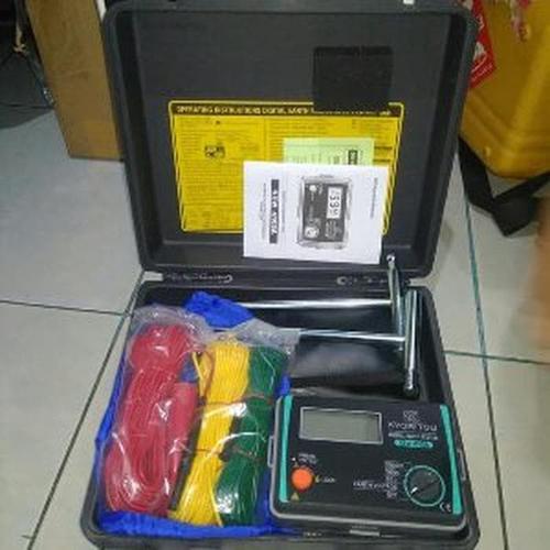 Jual Kyoritsu 4105AH hardcase earth tester grounding test kit - Jakarta ...