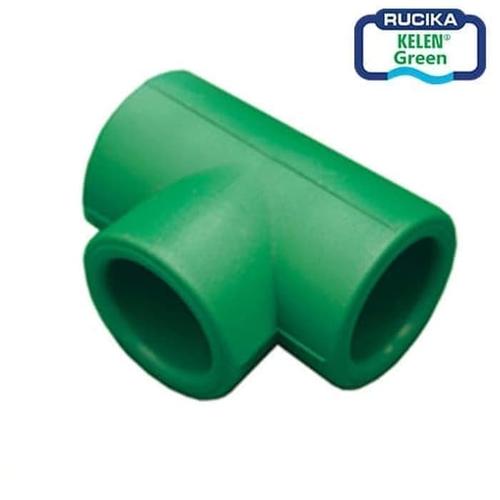 Jual Tee PPR 1" 1 Inch T Te Tee 1"Inch Rucika Green Tigris / Equal TEE ...