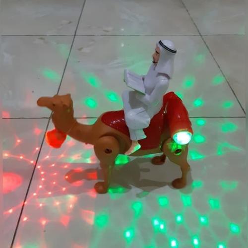 Jual mainan unta onta arab camel haji mengaji ngaji jalan lampu suara ...