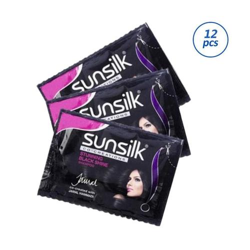 Jual SUNSILK Blackshine Shampoo [10 mL/12 Sachet] - Hitam - Jakarta ...