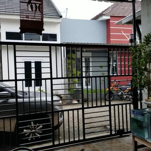 Jual pagar pager rumah las besi holo baja ringan standar finishing duco ...