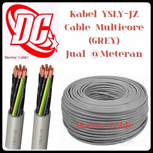 Jual Kabel YSLY-JZ 2x1.5mm 2x1,5mm Cable Multicore Grey YSLY JZ Meteran - Jakarta Barat - Doctor ...