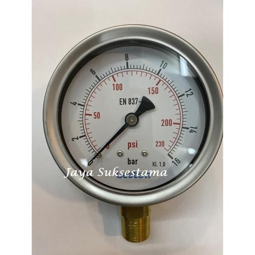 Jual Pressure Gauge 6 Bar (Kg/cm2) 4" inch Model Raket - Jakarta Barat - Jaya Suksestama | Tokopedia