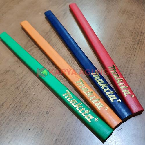 Jual PENSIL KAYU Tukang MAKITA / Pensil Bangunan / Pensil Gepeng - Kota ...