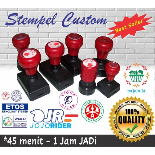 Jual Stempel Flash Custom Desain 2 Warna - KECIL - Kab. Pati - Pusat ...