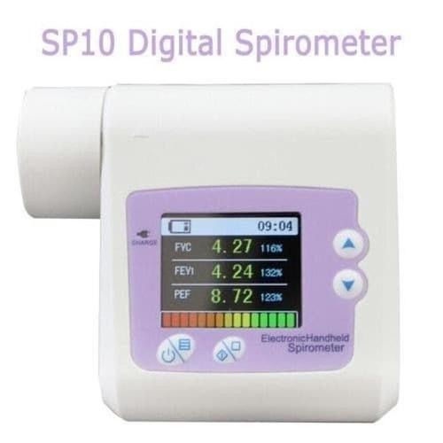 Jual Contec SP10 Digital Spirometer Lung Breathing Diagnostic ...