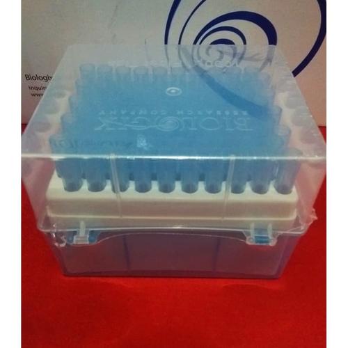 Jual Pipette Tips 1000 uL Sterile Blue Tips Rack Pack Biologix - Kota ...