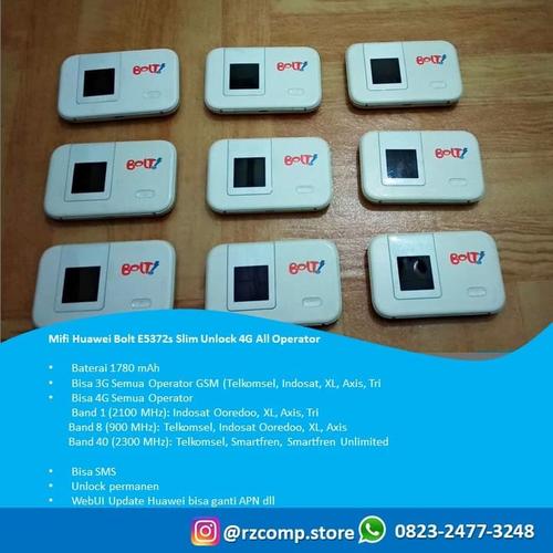 Jual Modem Mifi GSM 4G Murah Huawei E5372s Unlock Semua Operator - Kab ...
