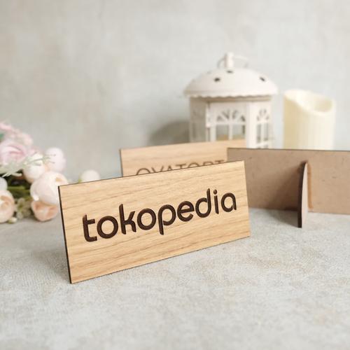 Jual Standing Papan Nama Kayu/ Foto Props - Jakarta Barat ...