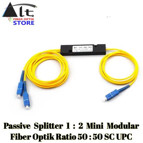Jual Splitter 1 2 passive Splitter fiber optik SC UPC - Kota Bekasi ...