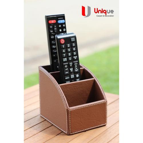 Jual Tempat remote kulit warna coklat tua - Hitam - Jakarta Utara ...